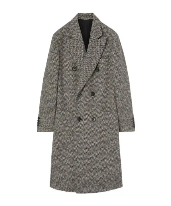 Loro Piana Herwin Double Breasted Coat - Grey