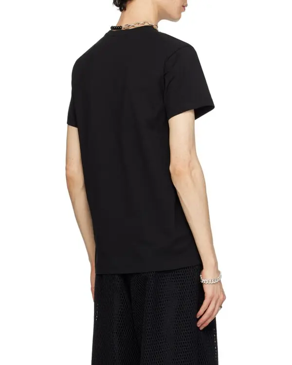JIL SANDER Crewneck Short-sleeved T-shirt - Black