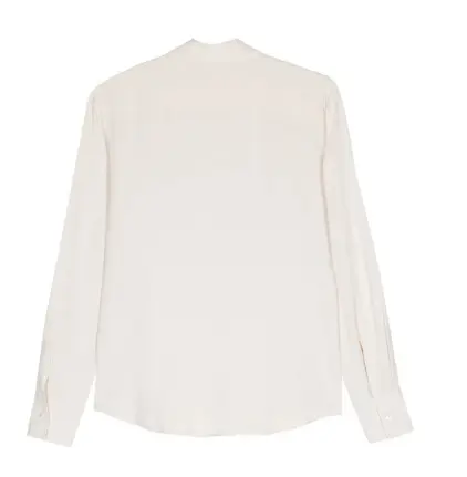 Antonelli Firenze Crepe-texture Shirt - White