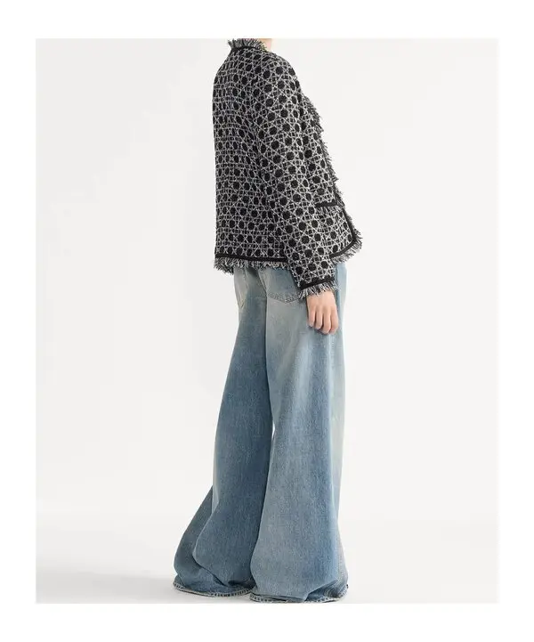 Dior Wide-leg Jeans - Gray