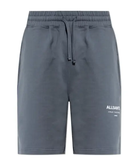 ALLSAINTS Undrgrnd Logo Sweat Shorts - Gray