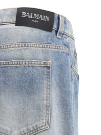 Balmain Distressed Loose-fit Jeans