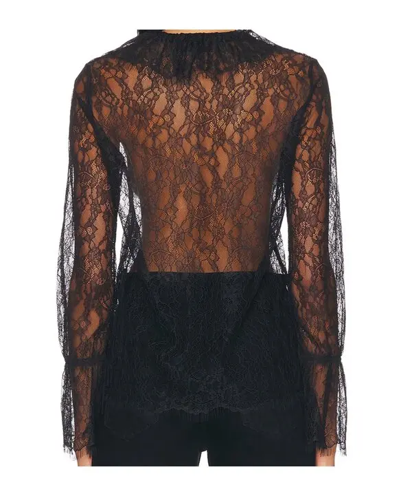 NILI LOTAN Lace Shirt