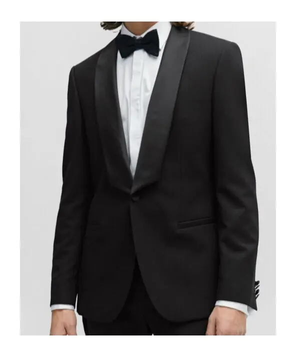 Hugo Boss Long-sleeved Suit Coat Slim Trousers