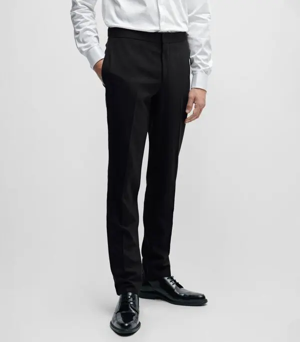Hugo Boss Long-sleeved Suit Coat Slim Trousers
