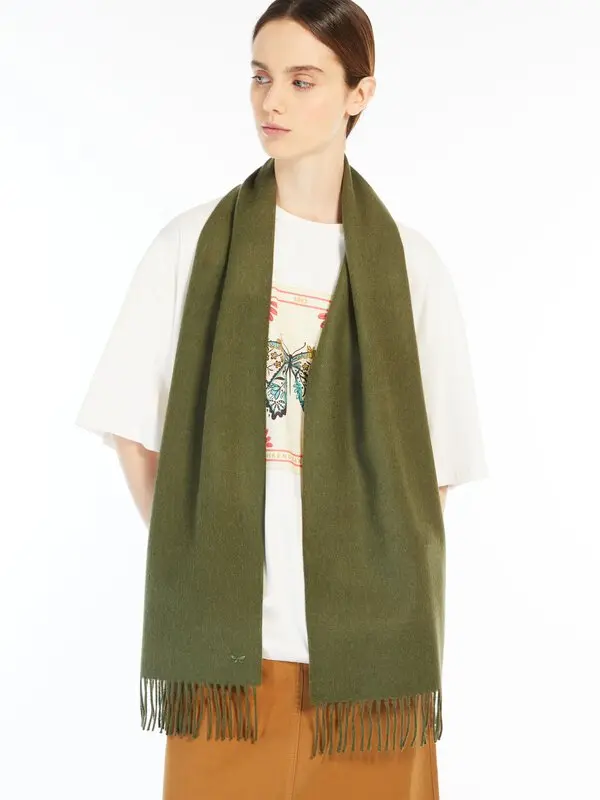 Max Mara Logo Scarf