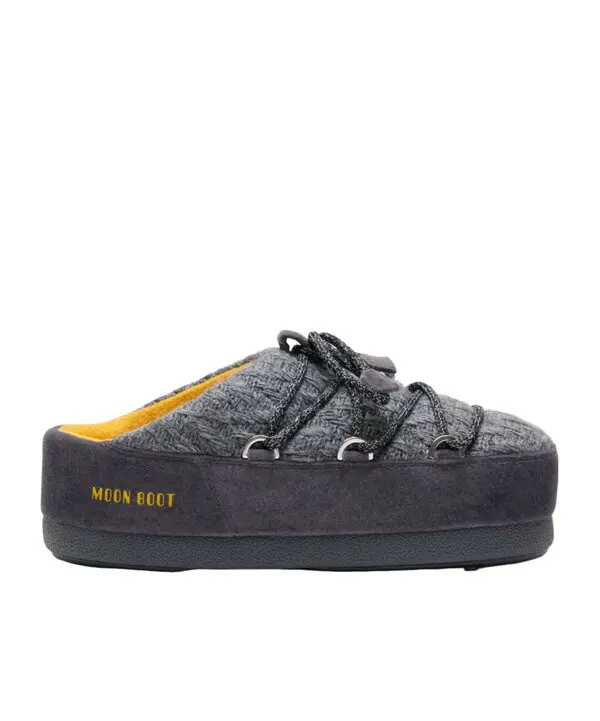 Moon Boot X Guest In Residence Evx Knit Mules - Grey