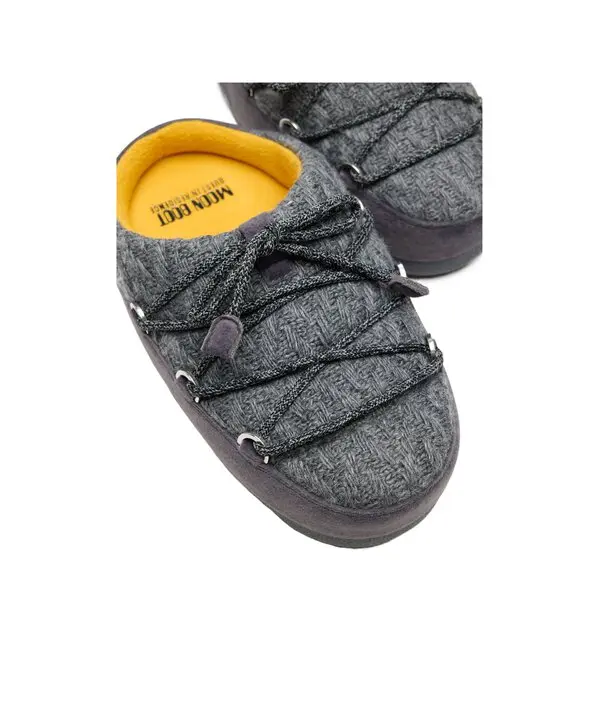 Moon Boot X Guest In Residence Evx Knit Mules - Grey