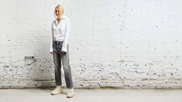 R13 Distressed Boyfriend Jeans