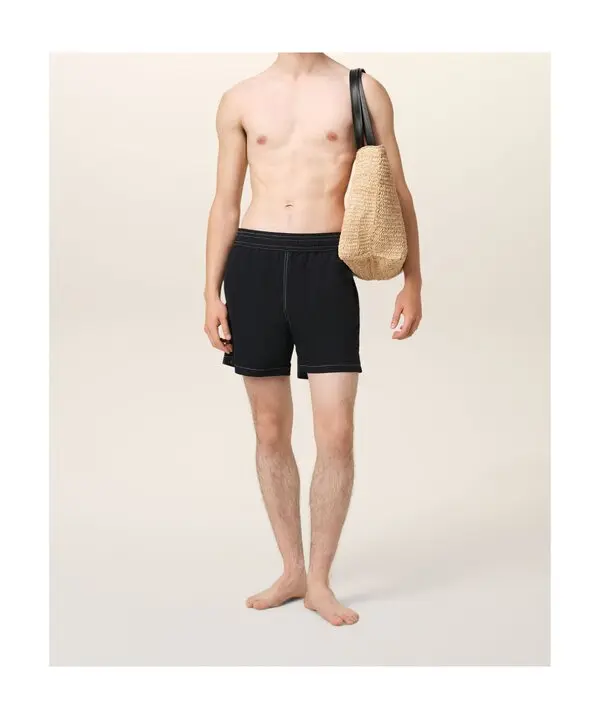 AMI Paris De Coeur Beach Shorts