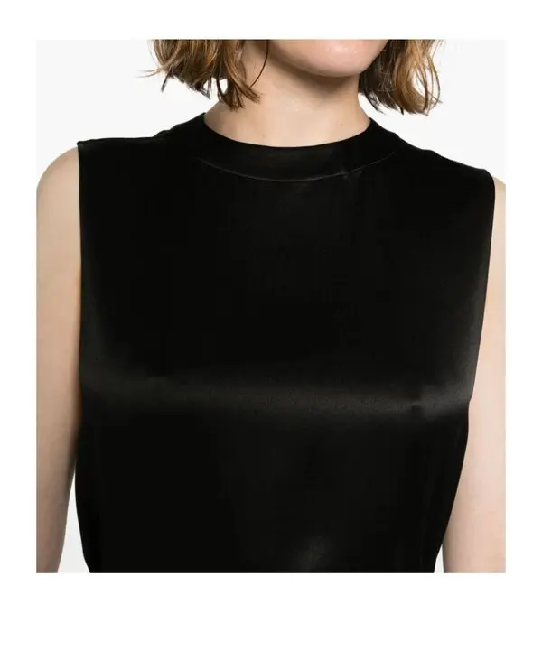 Saint Laurent Crewneck Sleeveless Tank Top
