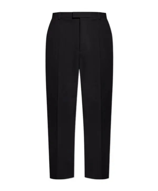 Bottega Veneta Tailored Straight-leg Trousers - Black