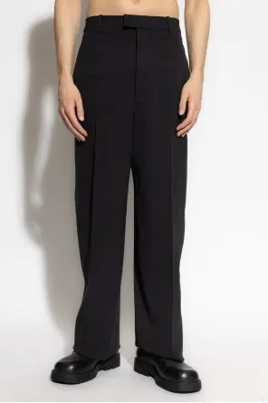 Bottega Veneta Tailored Straight-leg Trousers - Black