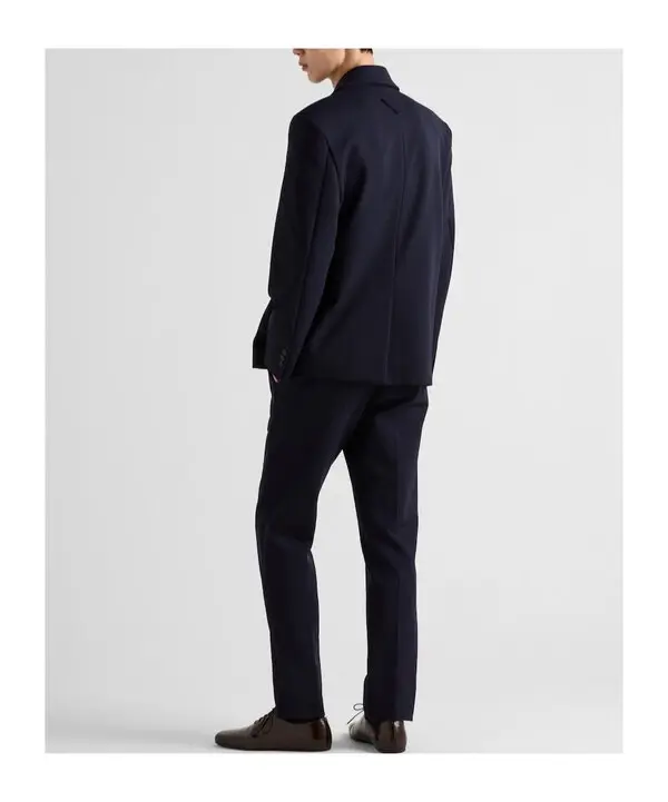 Prada Single-breasted Technical Gabardine Jacket