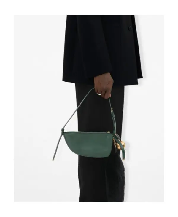 Burberry Shield Sling Mini Shoulder Bag - Green