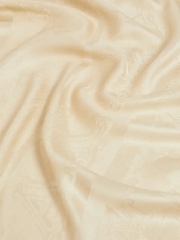 Max Mara Dudy All-over Patterned Scarf - Beige
