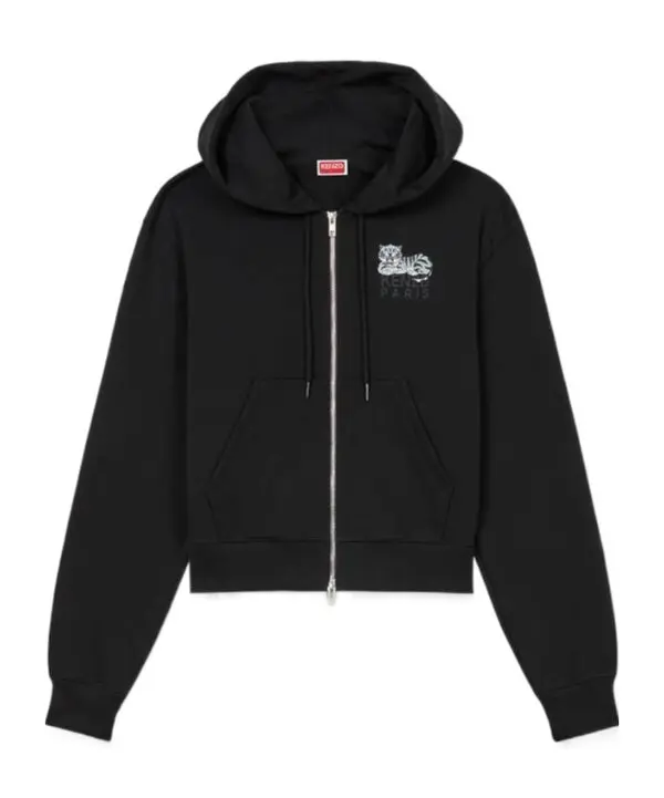 Kenzo Happy Tiger Zipped Hoodie