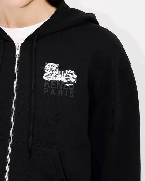 Kenzo Happy Tiger Zipped Hoodie