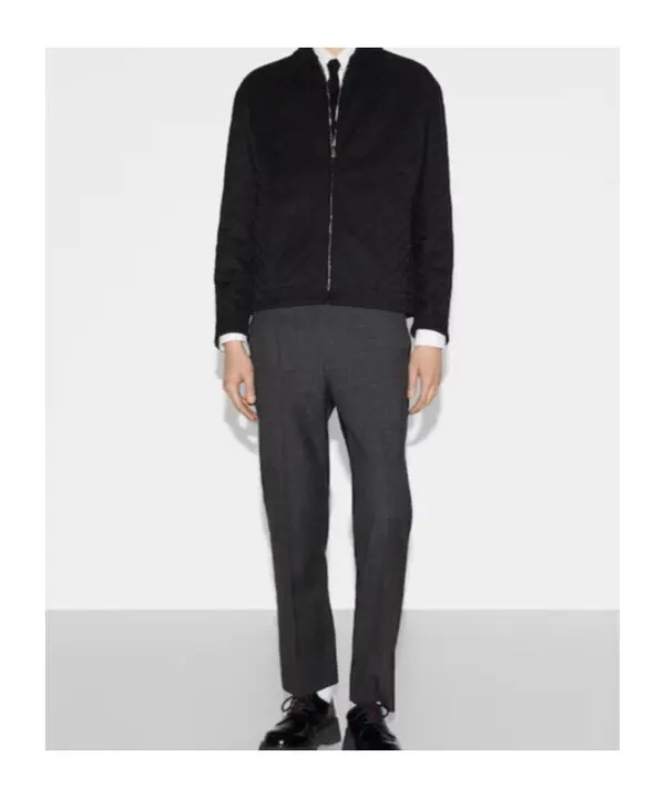 Gucci Reversible Gg Canvas And Nylon Jacket