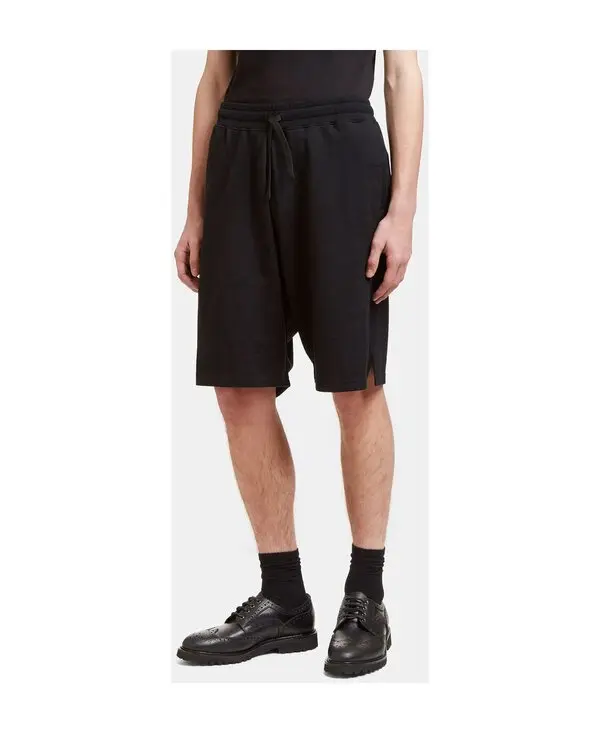 AIEZEN Virgin Wool Blend Bermuda Shorts With Drawstring