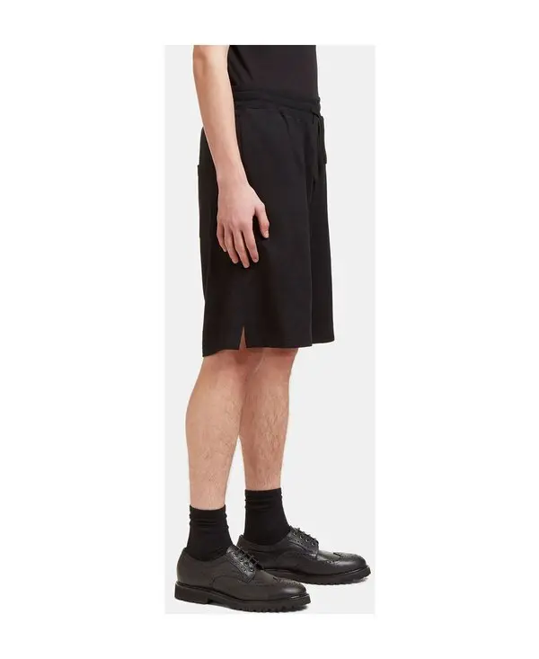 AIEZEN Virgin Wool Blend Bermuda Shorts With Drawstring
