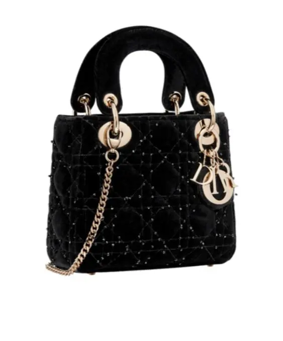 Dior Mini Lady Bag - Black