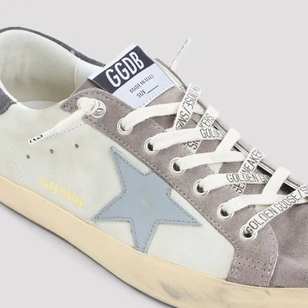 GOLDEN GOOSE Super Star Lace-up Sneakers - White