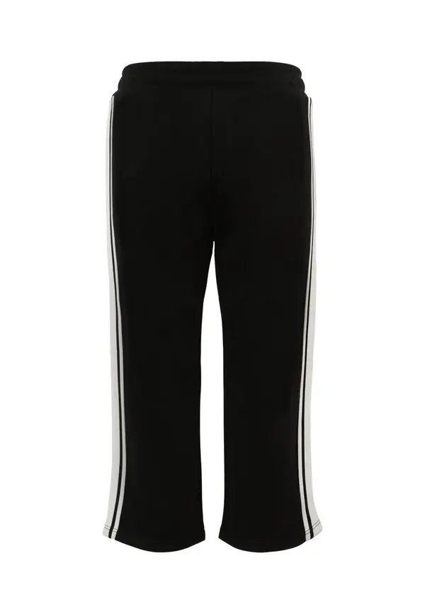 Kenzo Elasticated Waistband Pants With Contrast Stripes