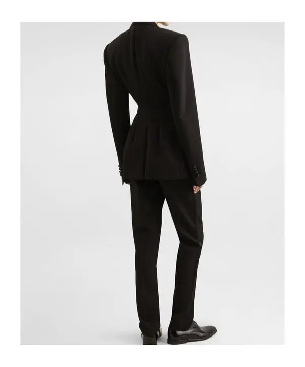 Dolce & Gabbana High-waisted Pleated Dress Pants - Black