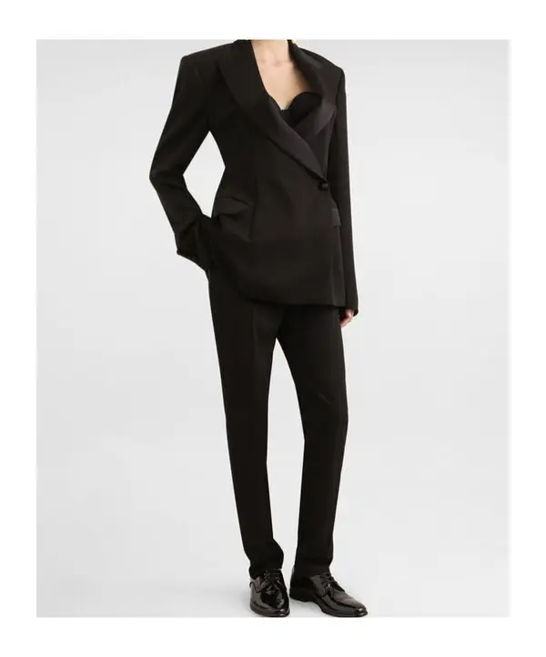 Dolce & Gabbana High-waisted Pleated Dress Pants - Black