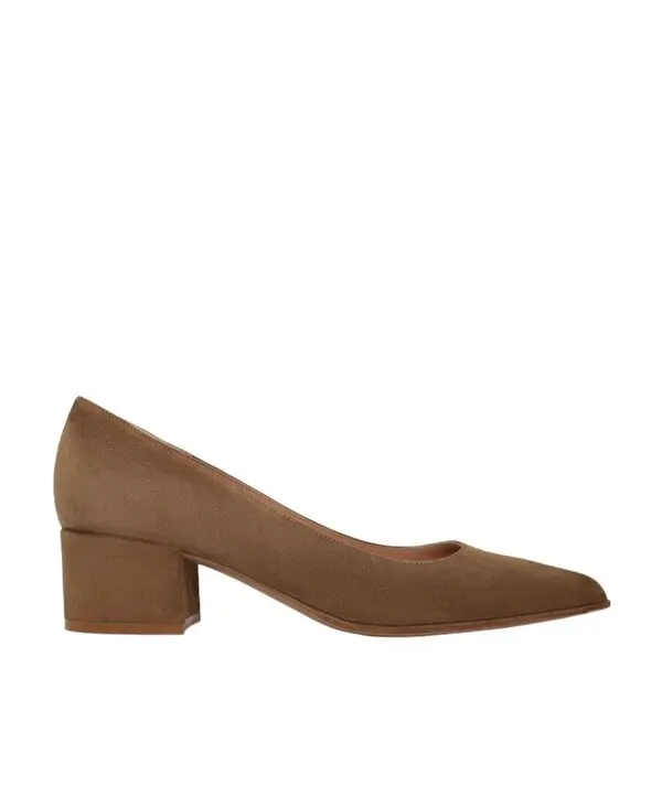 GIANVITO ROSSI Piper Pointed Toe Pumps - Brown
