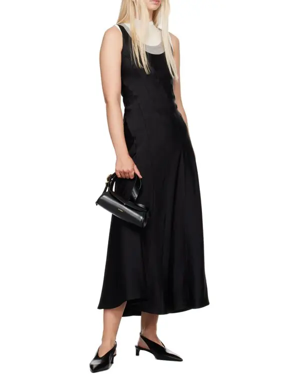 JIL SANDER Heeled Slingback Pumps - Black
