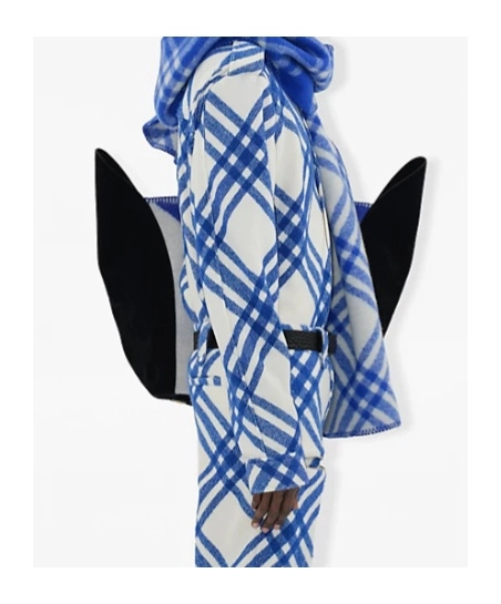 Burberry Plaid-check Long Sleeved Buttoned Shirt Jacket