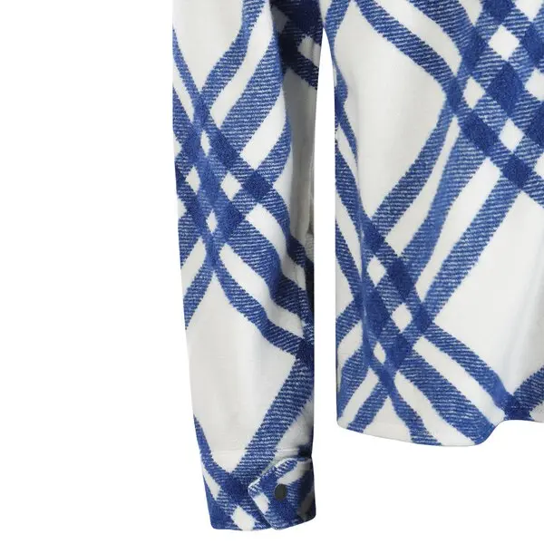 Burberry Plaid-check Long Sleeved Buttoned Shirt Jacket