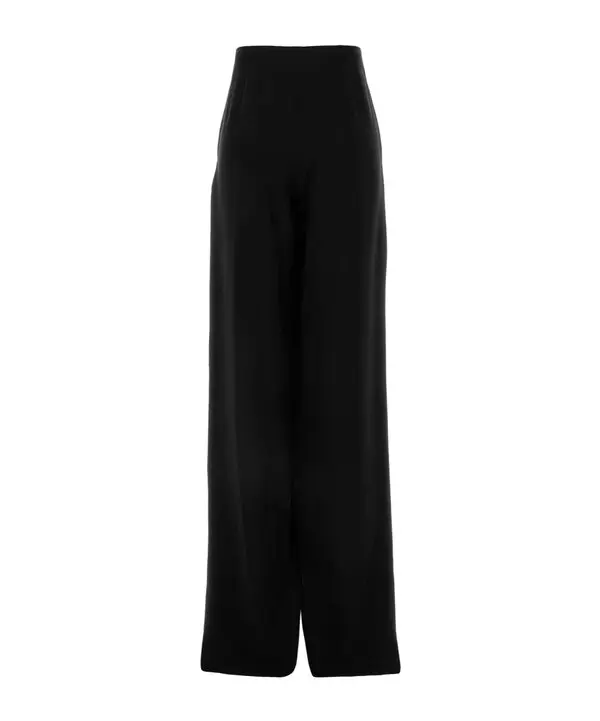 Saint Laurent Pleated Wide-leg Trousers