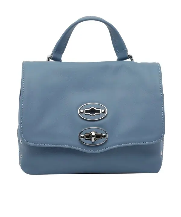 ZANELLATO Logo Handbag - Blue