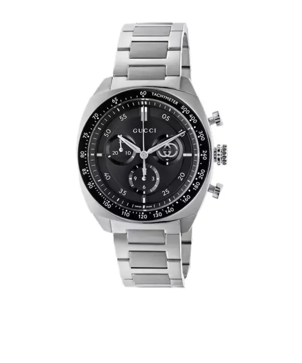 Gucci Interlocking Watch, 41mm - Black