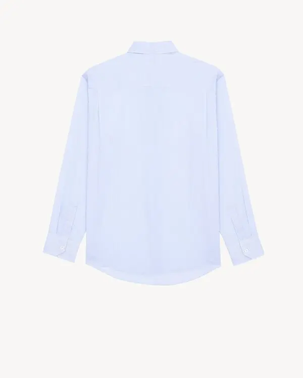 Saint Laurent Cassandre Striped Shirt