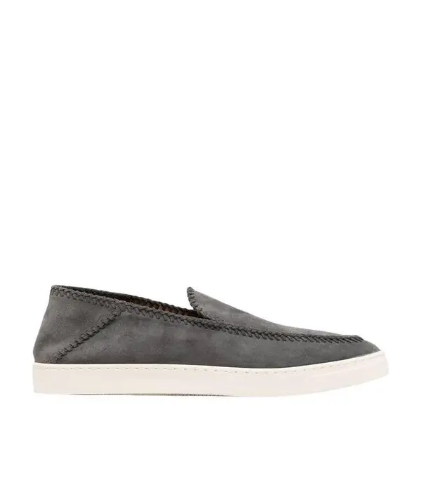 Giorgio Armani Logo Low-top Leisure Sneakers - Black