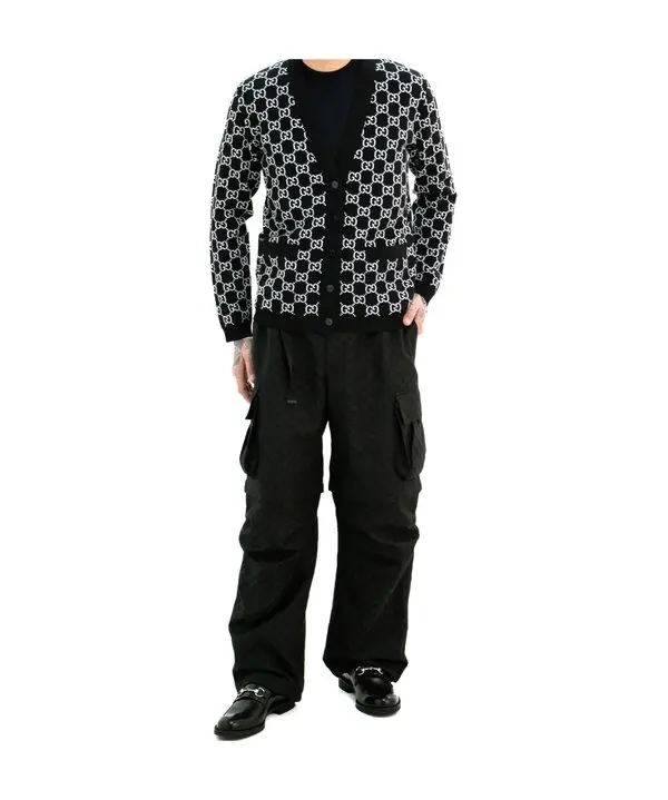 Gucci Gg Monogram Cargo Pants