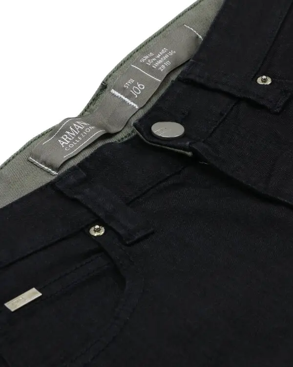 Emporio Armani Slim Fit Jeans - Black