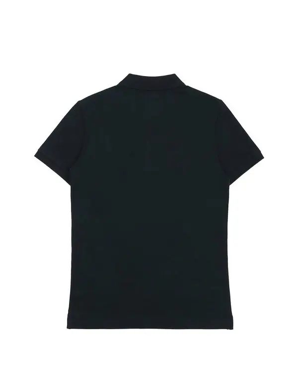 Emporio Armani Logo Embroidered Polo Shirt