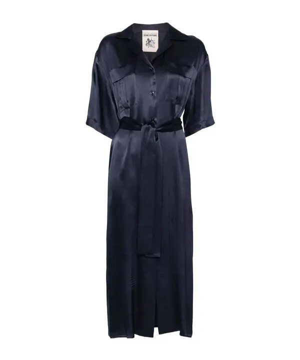 SEMICOUTURE Laetitia Midi Dress