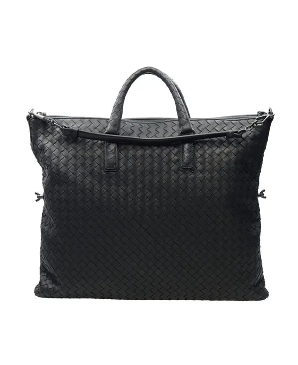 Bottega Veneta Woven Leather Top Handle Bag