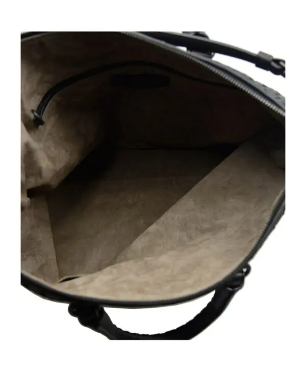 Bottega Veneta Woven Leather Top Handle Bag