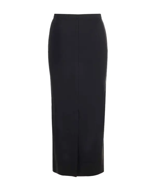 Alexander Wang Logo-embroidered Pencil Skirt