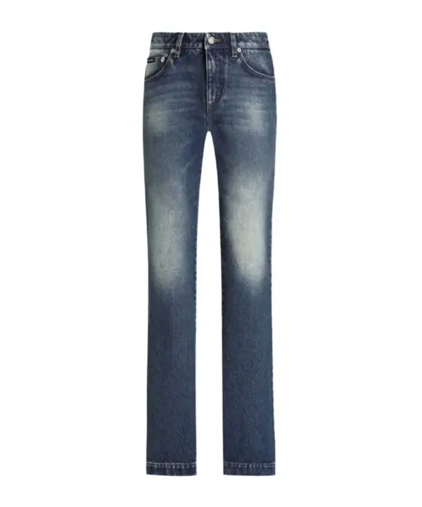 Dolce & Gabbana Washed Jeans - Black