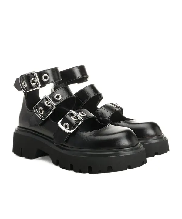 VIVIENNE WESTWOOD Bacchus Buckled Platform Pumps