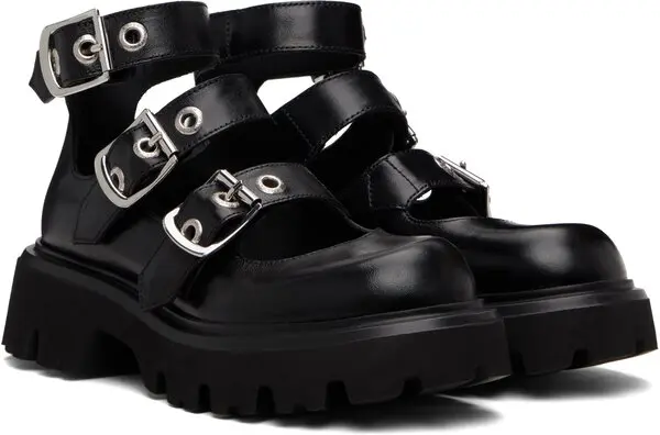 VIVIENNE WESTWOOD Bacchus Buckled Platform Pumps