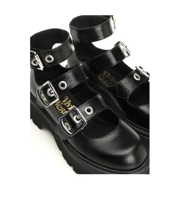 VIVIENNE WESTWOOD Bacchus Buckled Platform Pumps